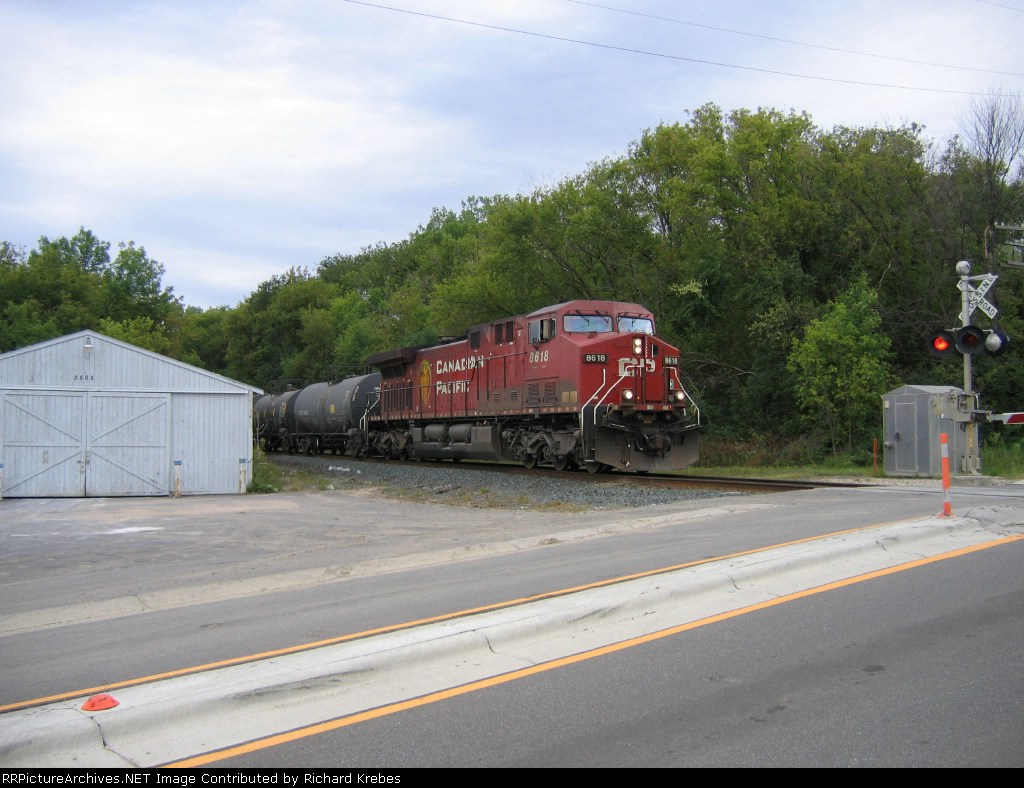 CP 8618 With Westbound General Freight